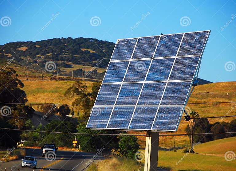 Solar Panel Array stock photo. Image of design, ecology - 5169312