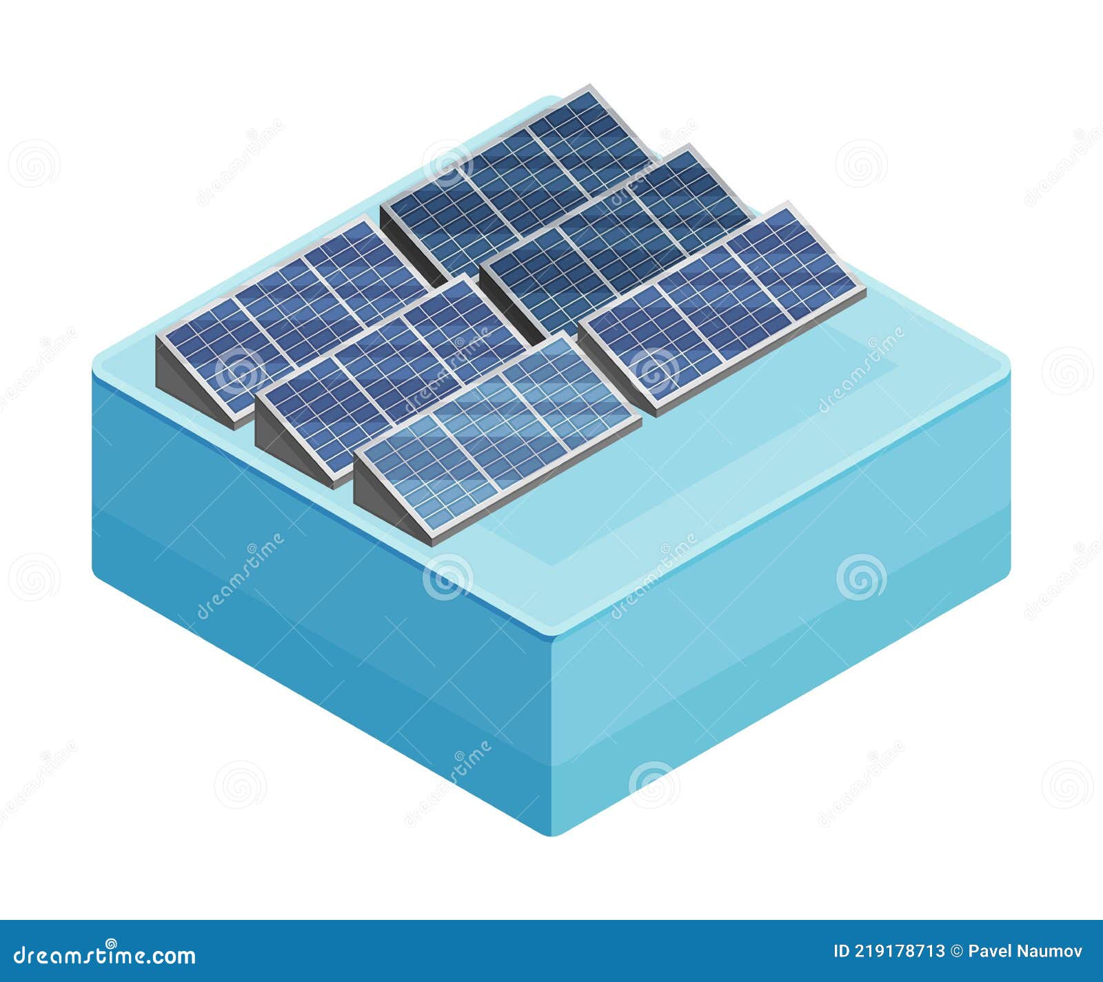 Solar Panel As Renewable Green Energy Source Isometric Vector ...
