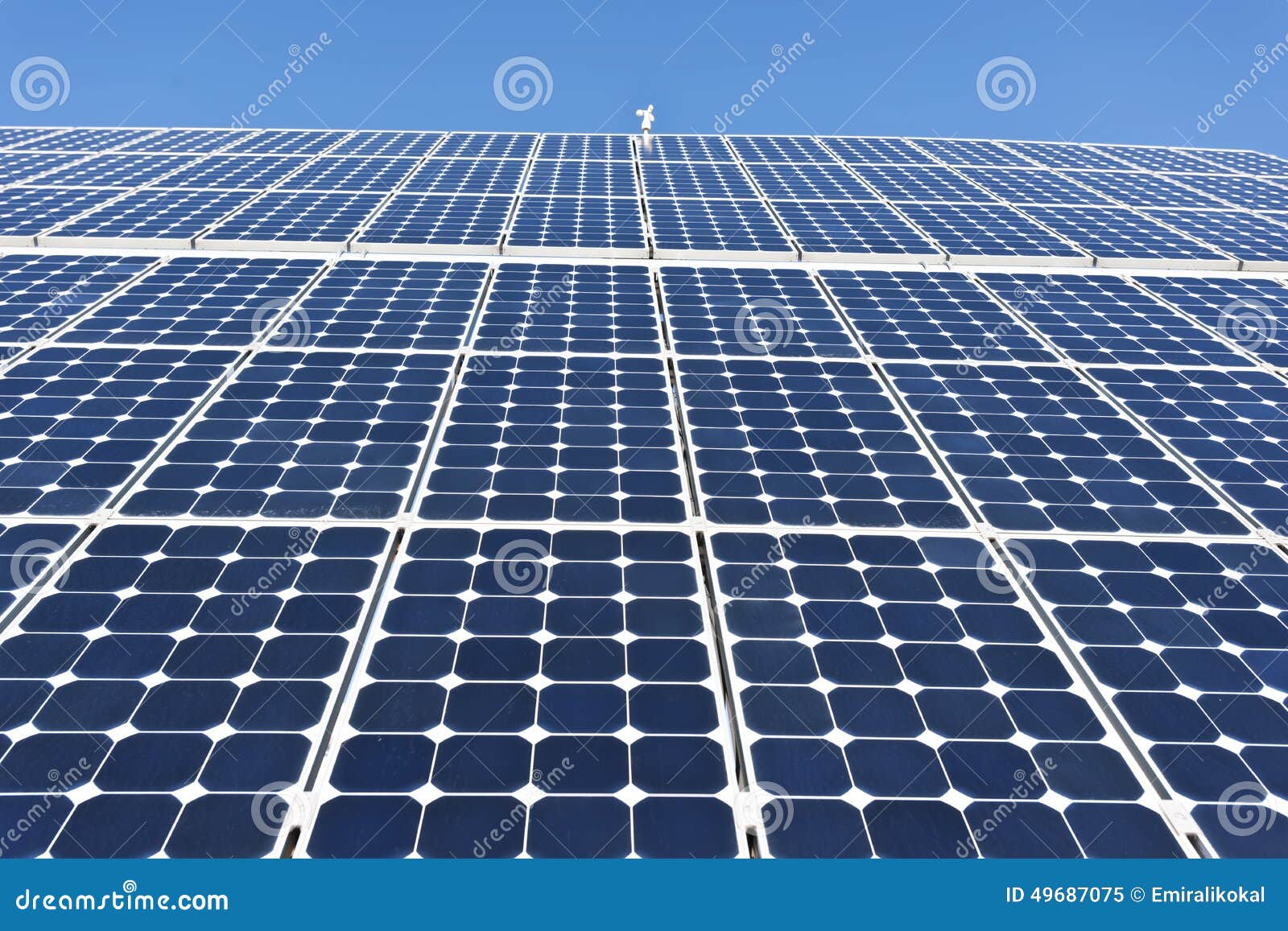 Solar panel stock image. Image of sunny, house, electrical - 49687075