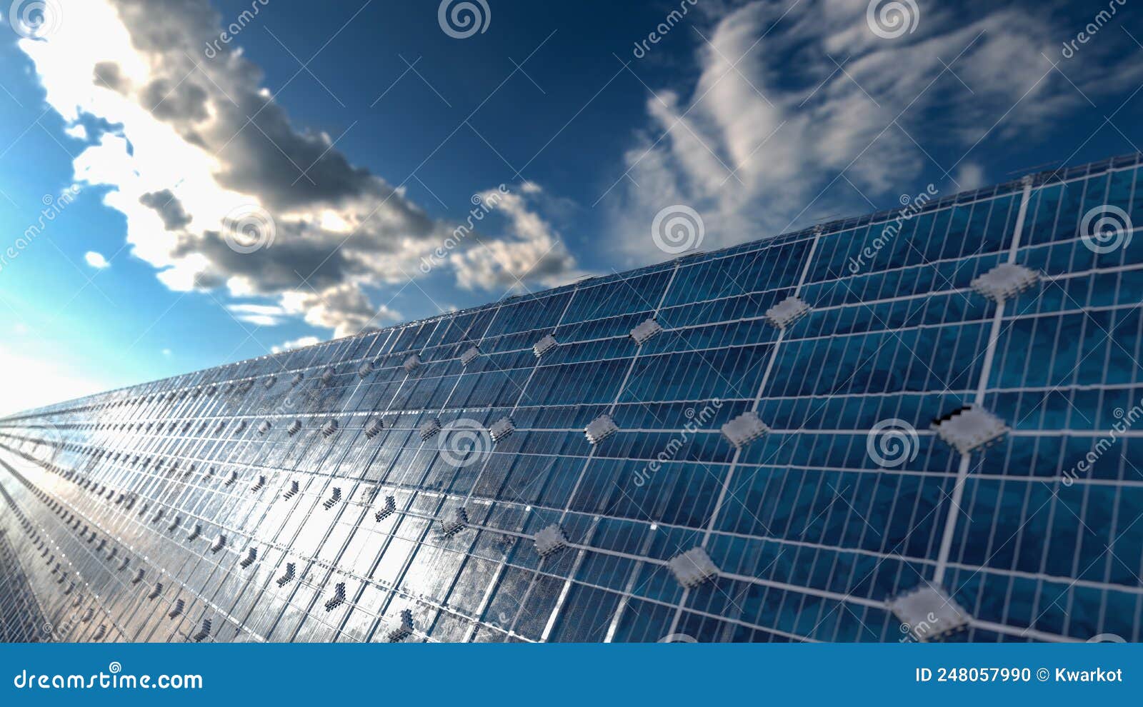 Solar Panel Background of Photovoltaic Modules for Renewable Energy ...