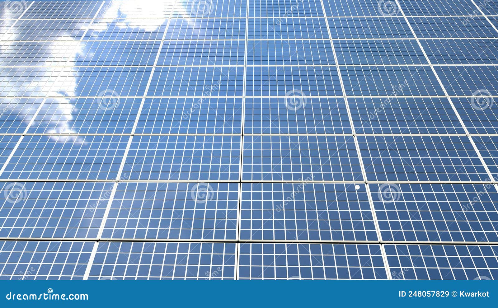 Solar Panel Background of Photovoltaic Modules for Renewable Energy ...
