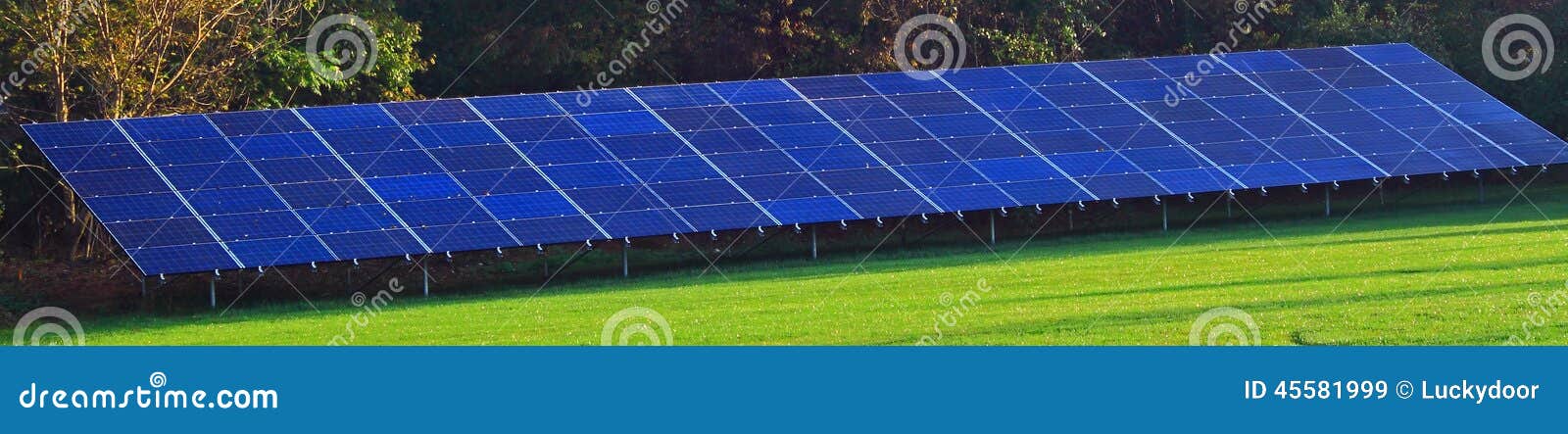 Solar Panel stock image. Image of morning, system, generation - 45581999