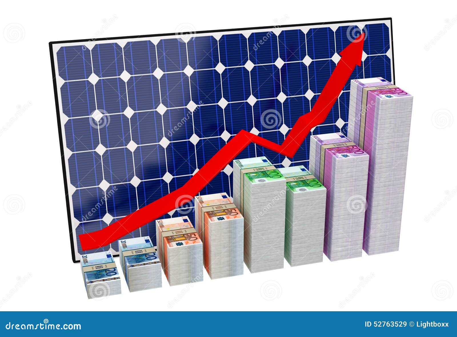 Solar Panel stock illustration. Illustration of diagram - 52763529