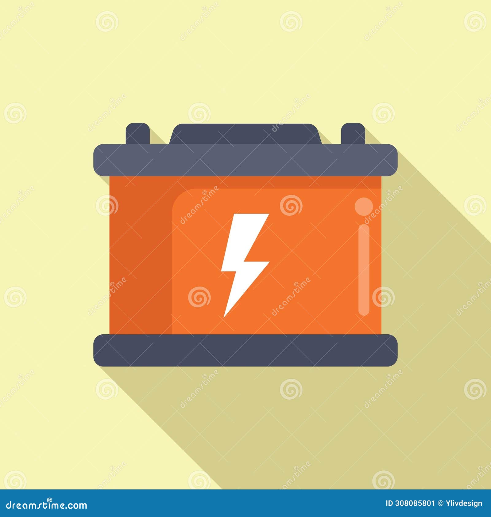Solar Panel Battery Icon Flat Vector. Part Converter Stock Illustration ...