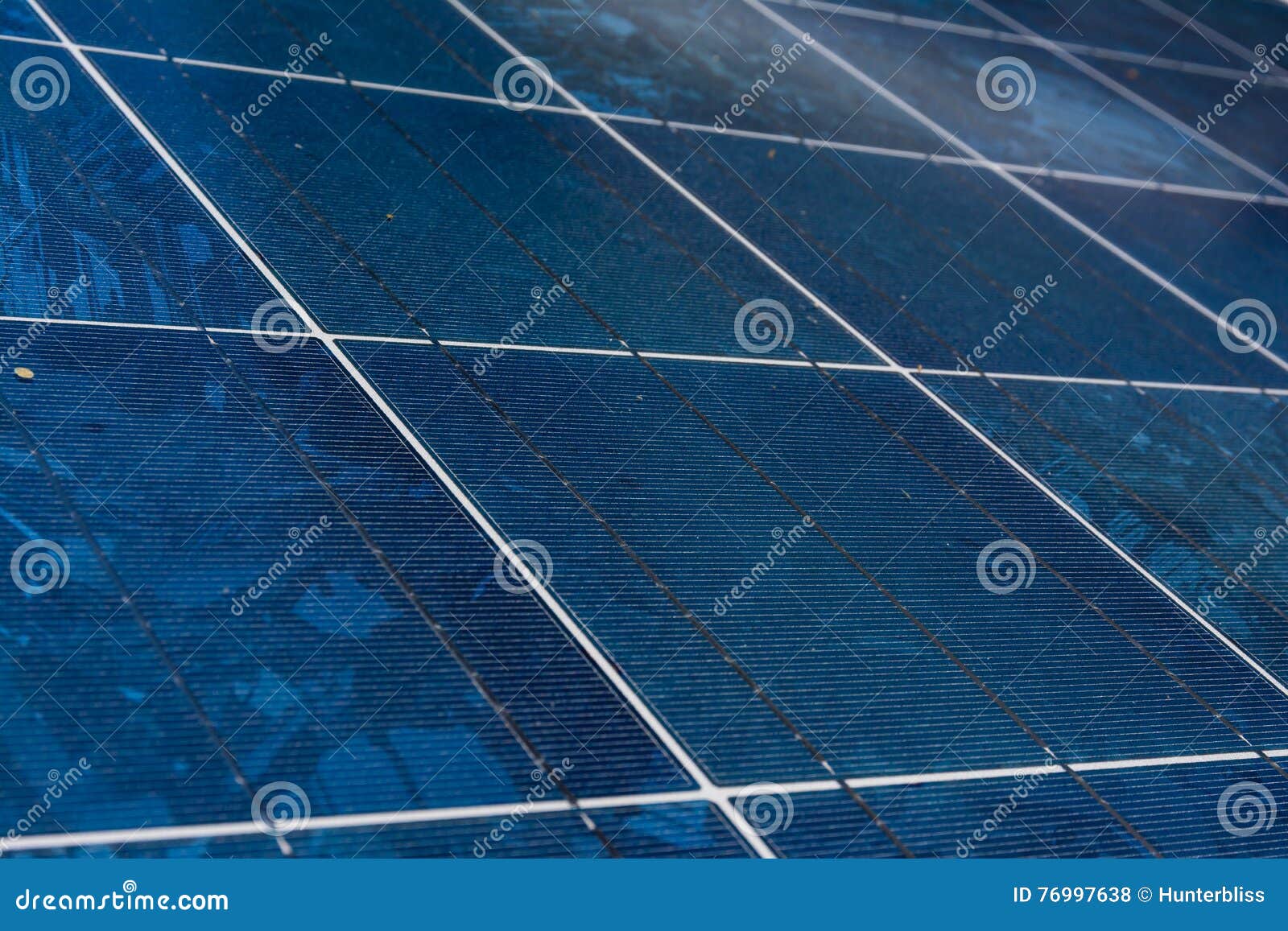 Solar Panel Blue Texture Close Detail Energy Renewable Device ...