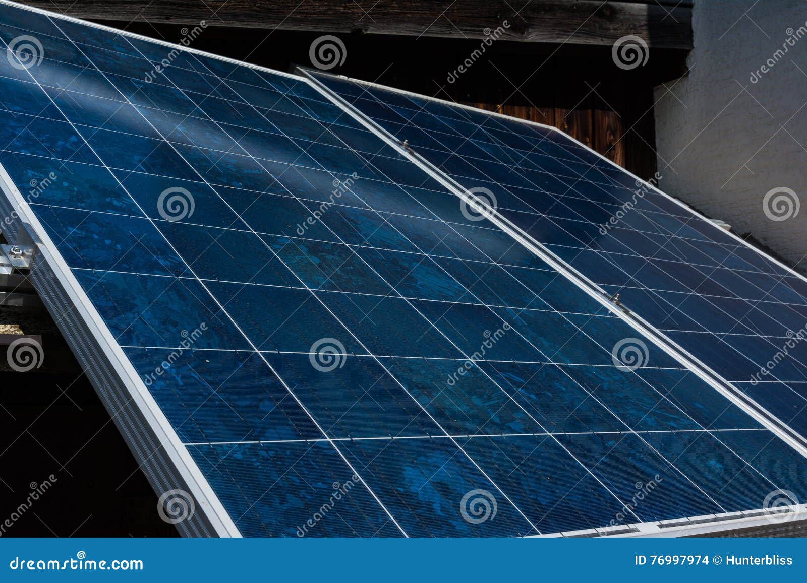 Solar Panel Blue Texture Close Detail Energy Renewable Device ...
