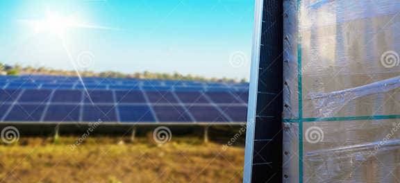 Solar Panel Boxes Prepared for Installation in Power Generation Areas ...