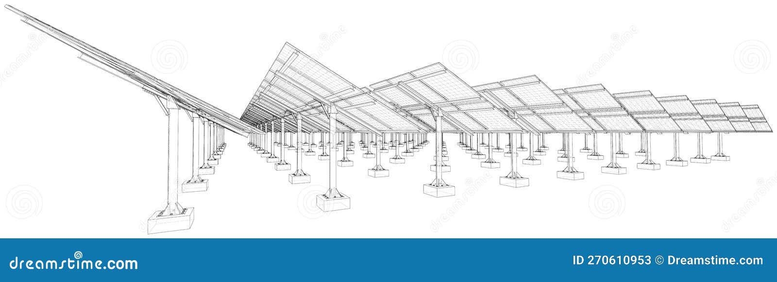 Solar Panel Concept stock illustration. Illustration of renewable ...