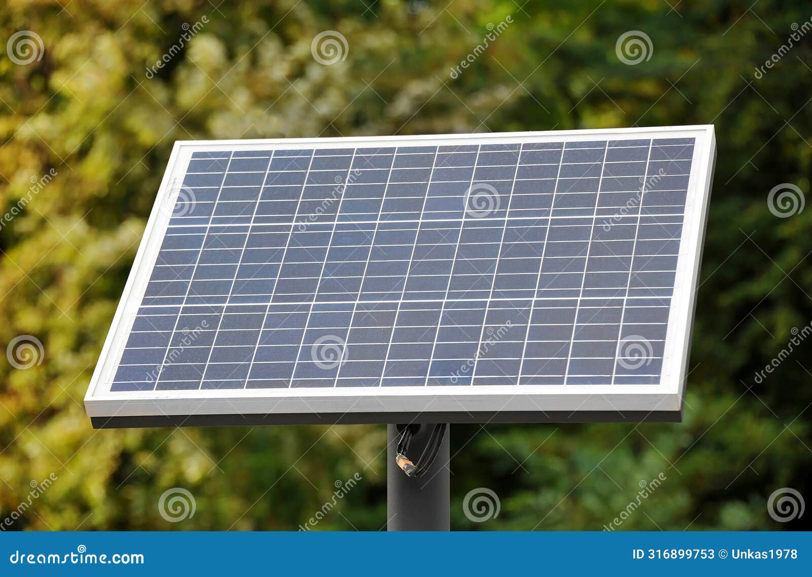 Solar panel device stock image. Image of innovation - 316899753