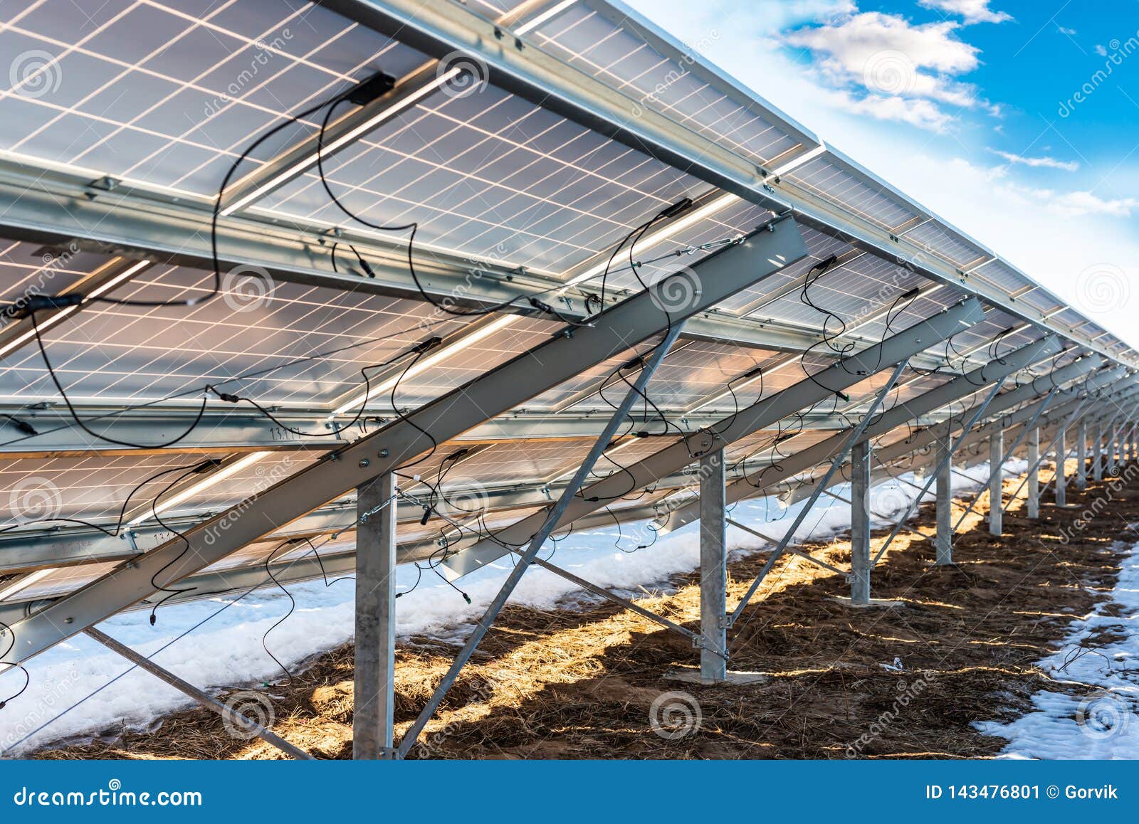 Solar Panel Designs - Rear View Stock Image - Image of technology, view ...