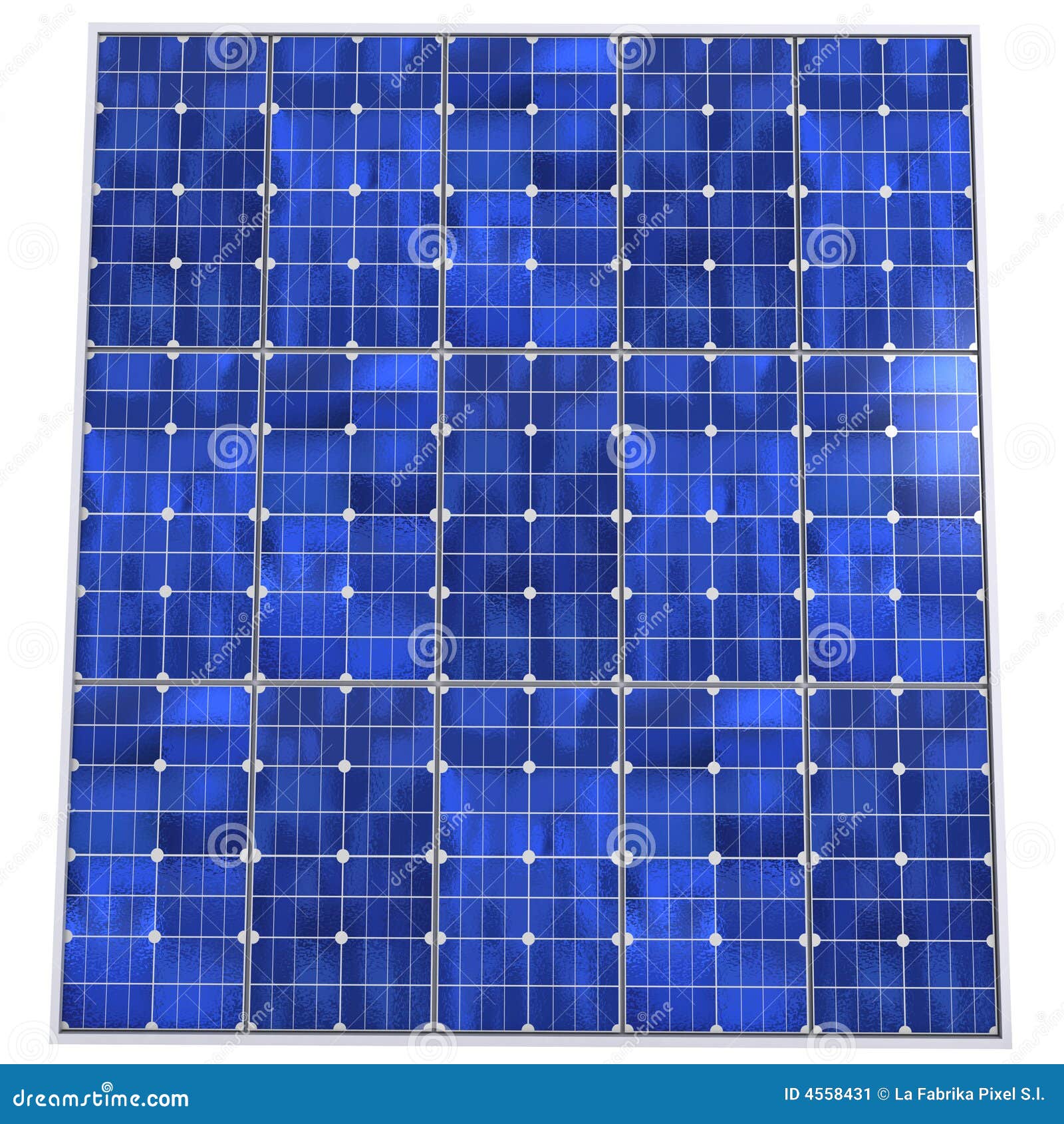 Solar panel detail stock illustration. Illustration of energy - 4558431
