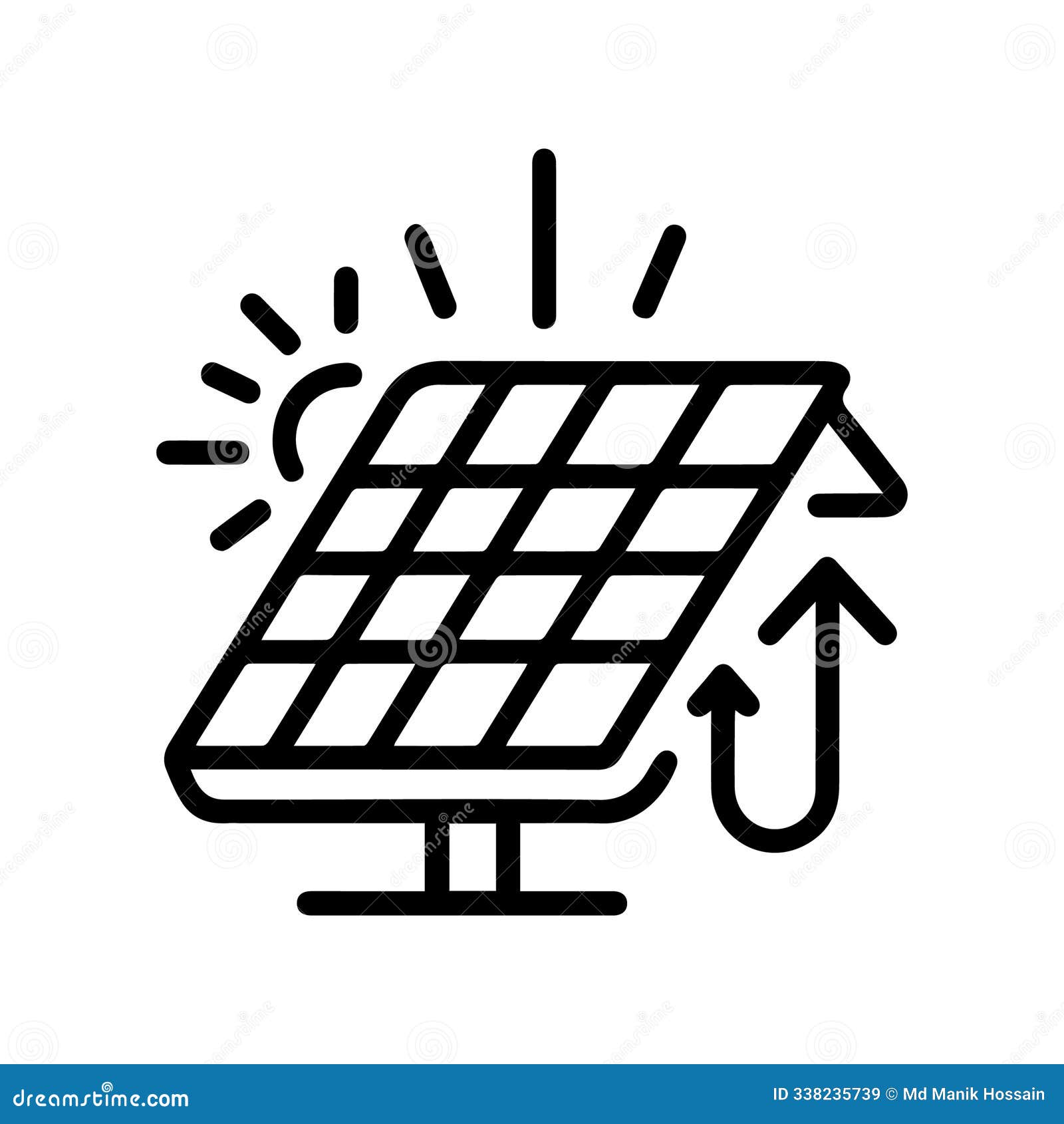 A Solar Panel is a Device that Converts Sunlight into Electricity Using ...
