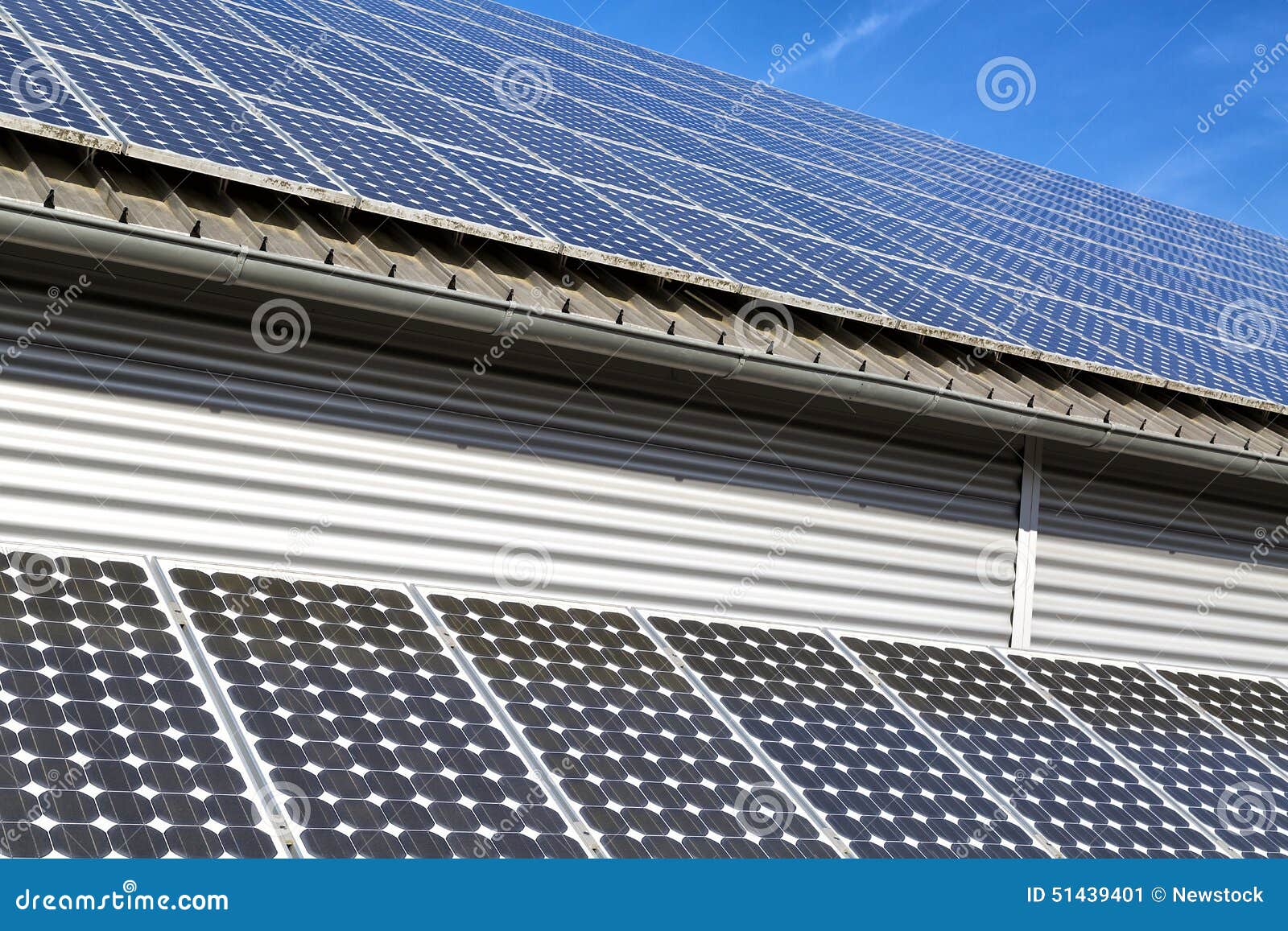 Solar Panel Electric System Stock Image - Image of energy, conservation ...