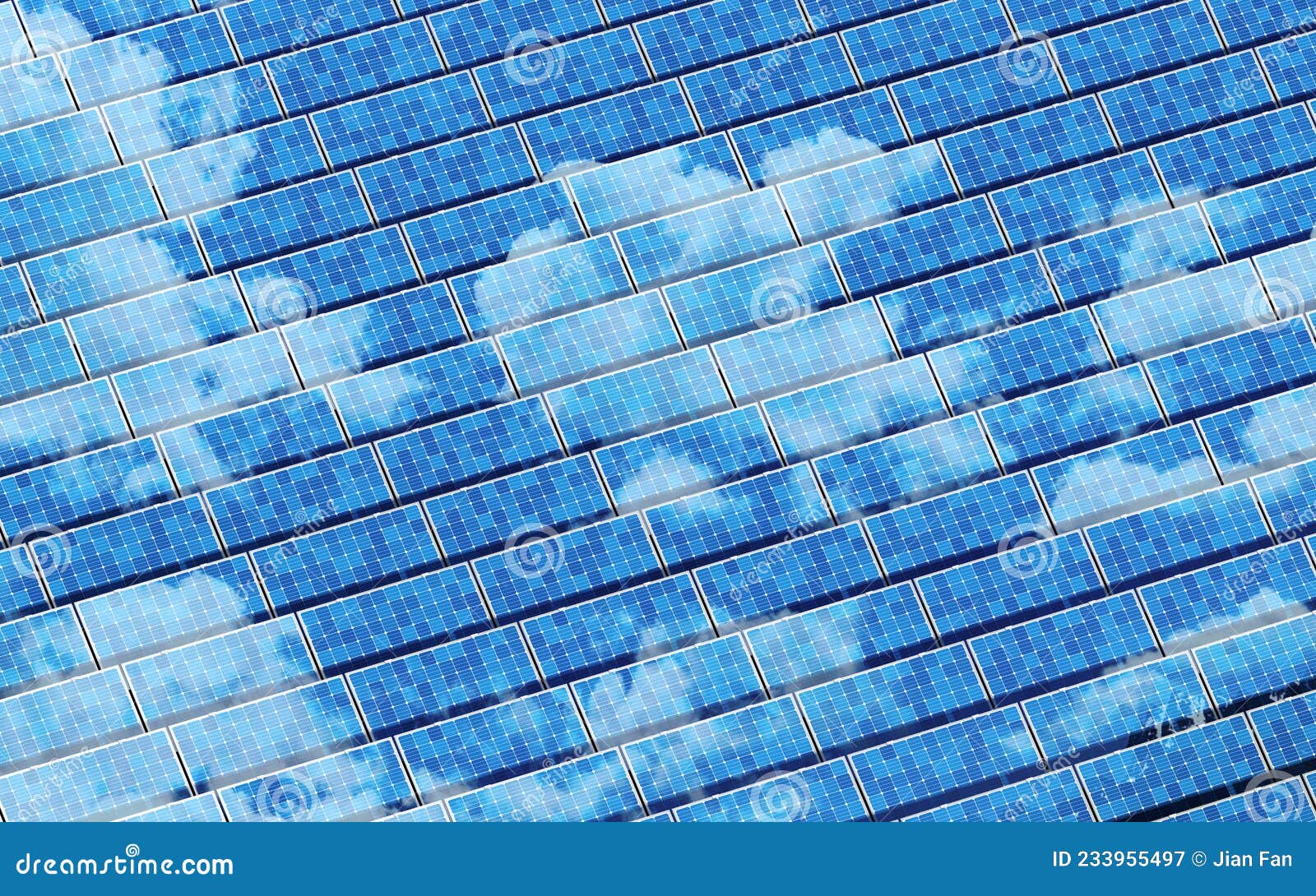 Solar Panel, Solar Energy, 3d Rendering Stock Illustration ...