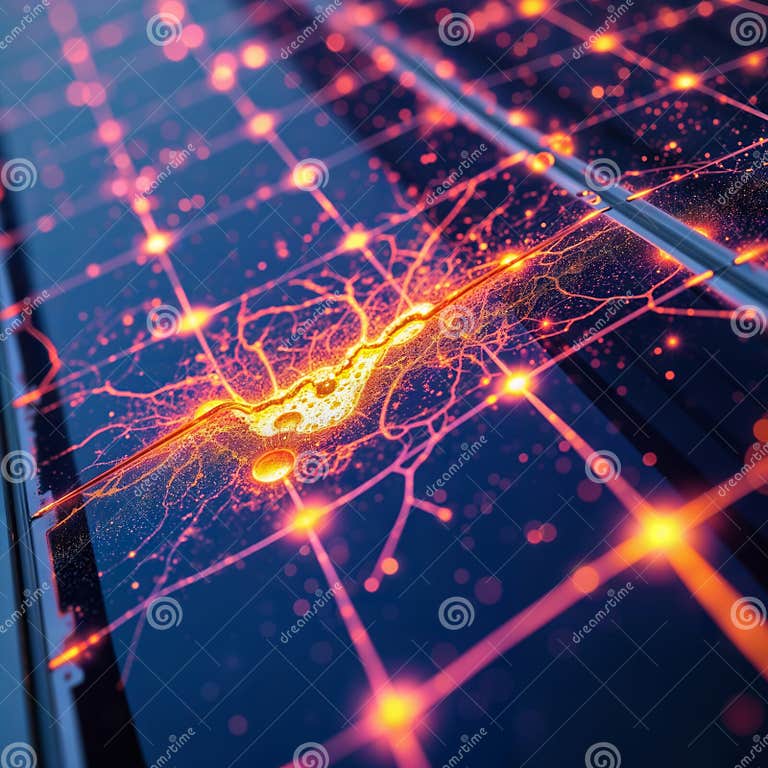 Energy Flow: the Magic of Solar Power Visualization, Generative Ai ...