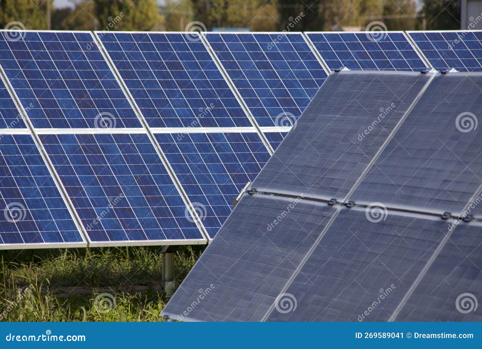 Solar Panel and Energy Transition Stock Image - Image of line ...