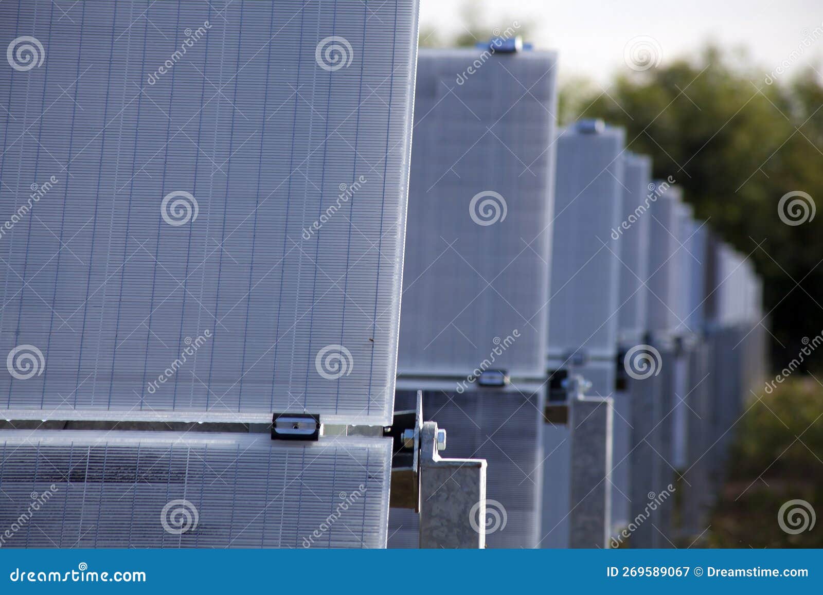 Solar Panel and Energy Transition Stock Image - Image of fence, light ...