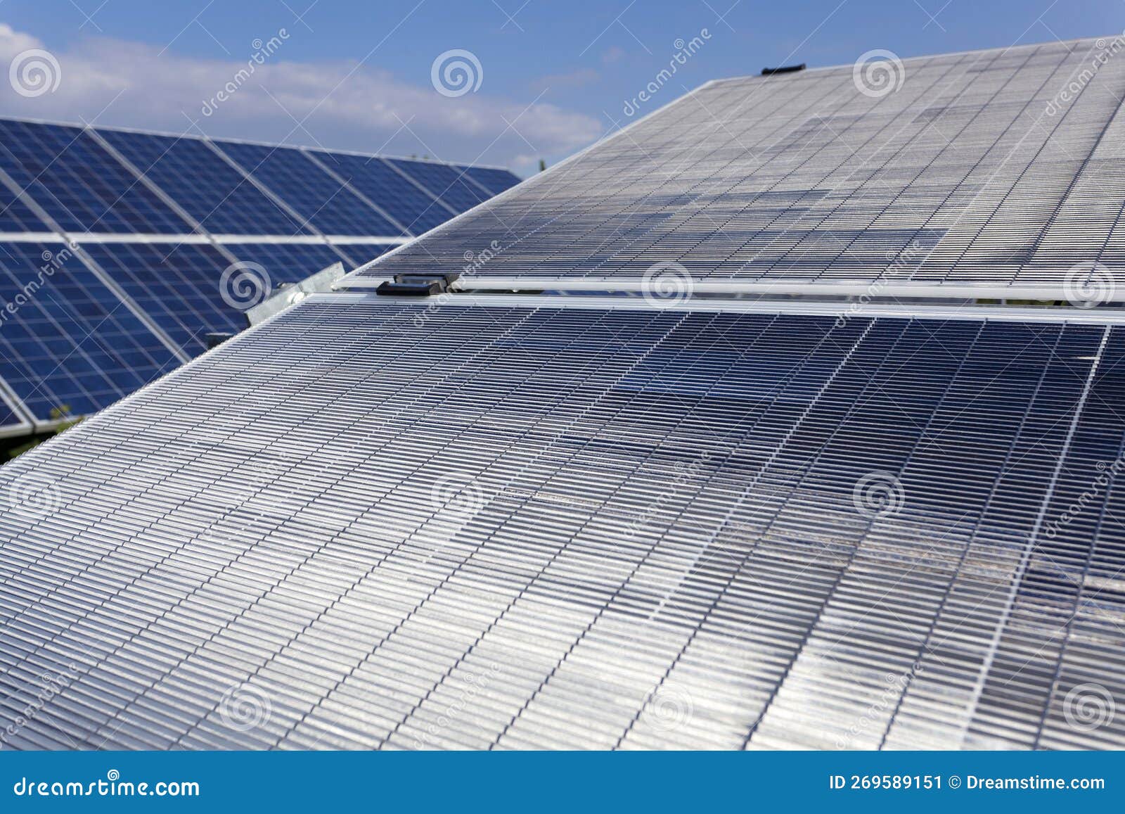 Solar Panel and Energy Transition Stock Image - Image of fence ...