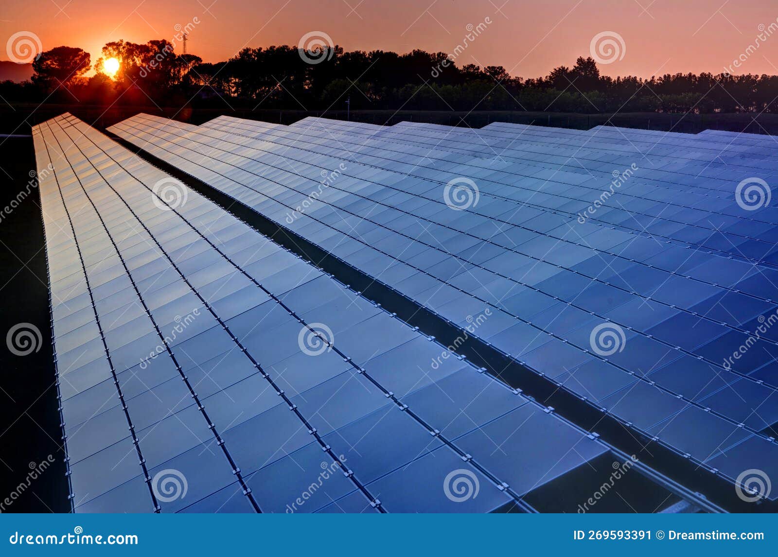 Solar Panel and Energy Transition Stock Image - Image of fence ...