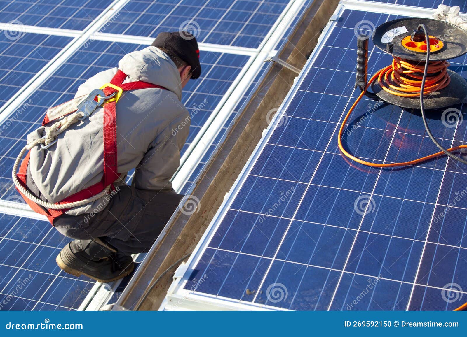 Solar Panel and Energy Transition Editorial Image - Image of solar ...