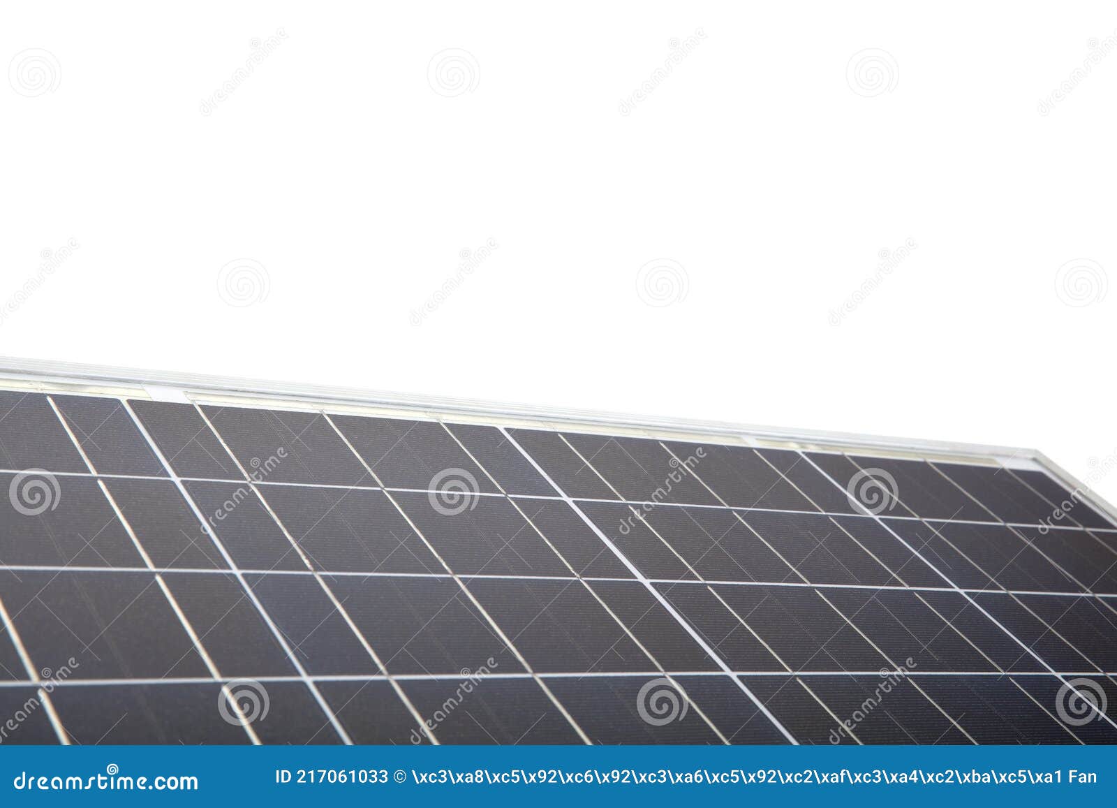 A Solar Panel in Front of White Background Stock Image - Image of still ...