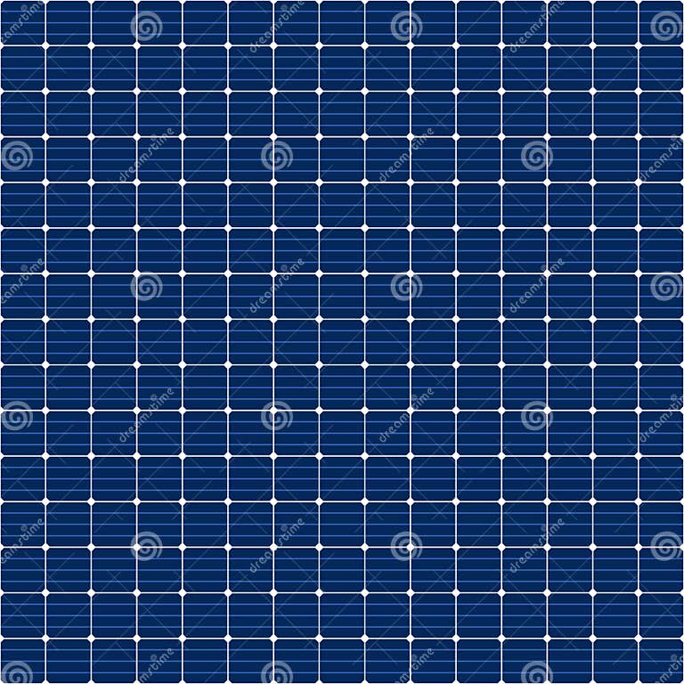 Solar Panel Grid Seamless Pattern. Sun Electric Battery Texture. Solar ...