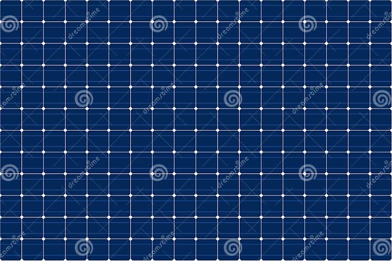 Solar Panel Grid Seamless Pattern. Sun Electric Battery Texture. Solar ...
