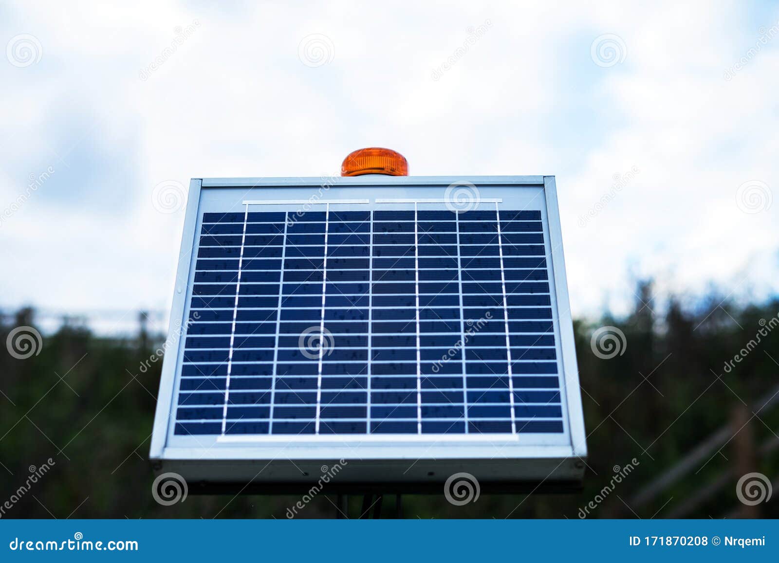 Solar Panel in Highway. Using Solar Panels To Illuminate a Stretch of ...