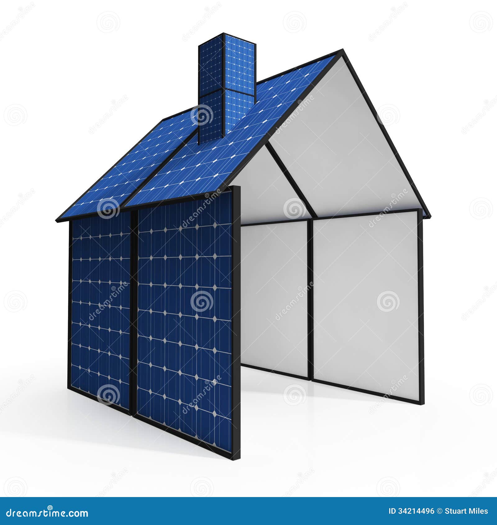 Panel House Construction Site With Metal Billboard Stand And Tower ...