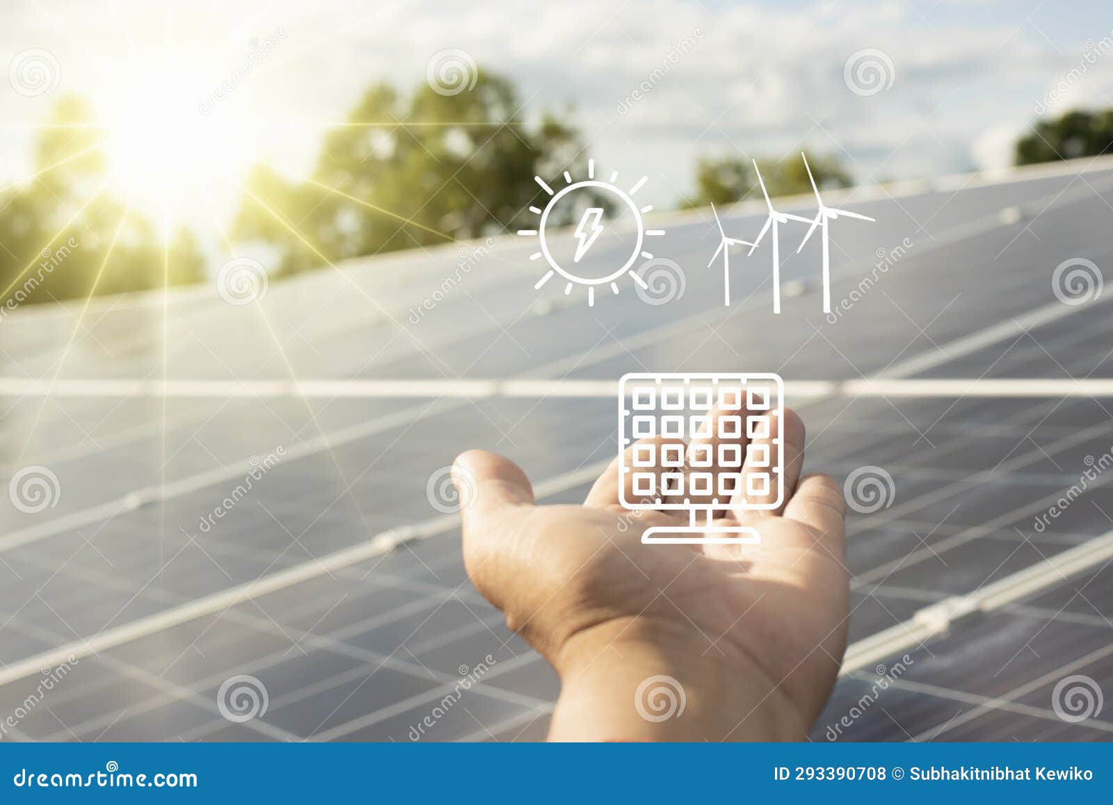 Solar Panel Inverter Wall Mounting Control Box Solar Energy Technology ...