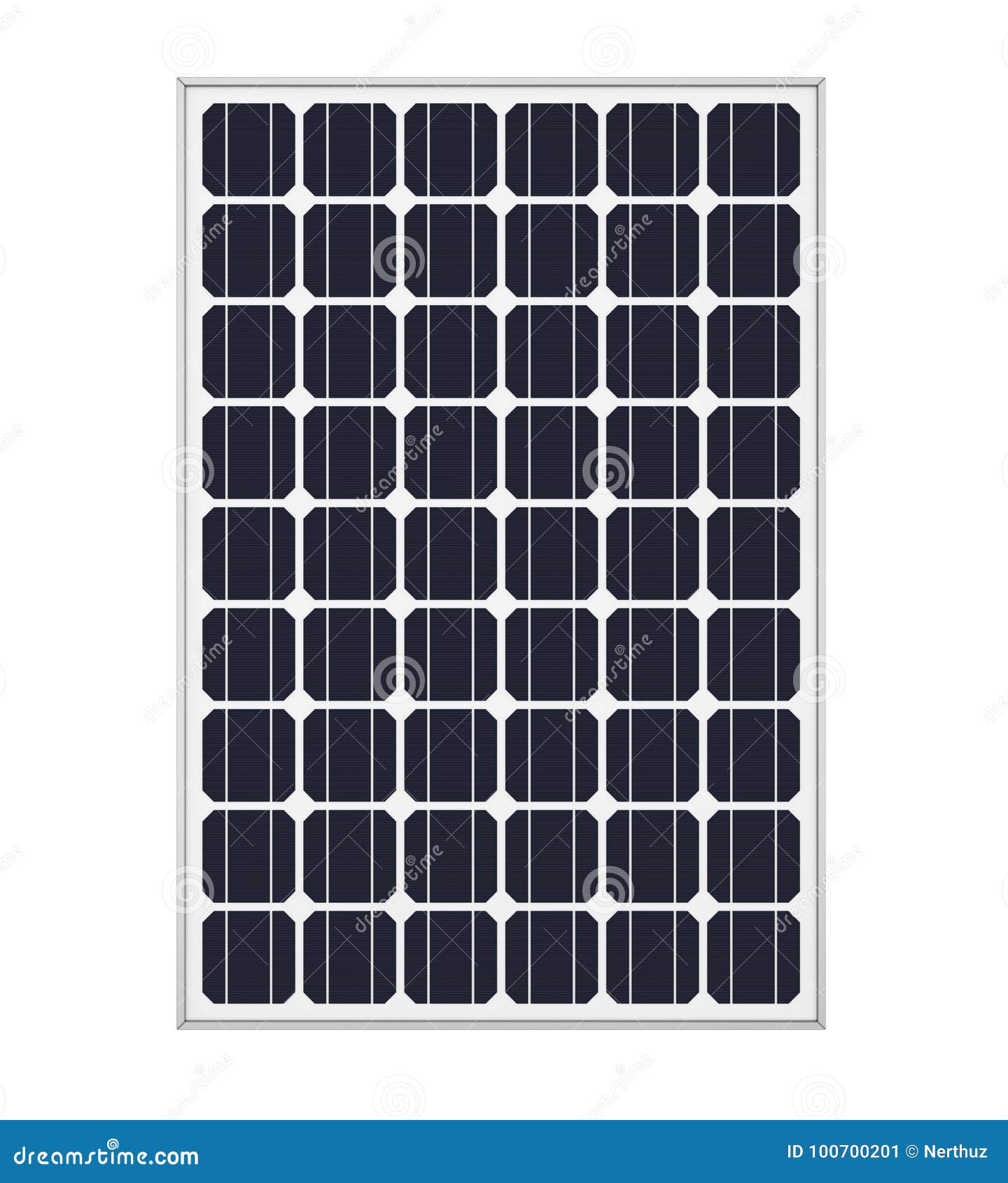Solar Panel Isolated stock illustration. Illustration of innovation ...