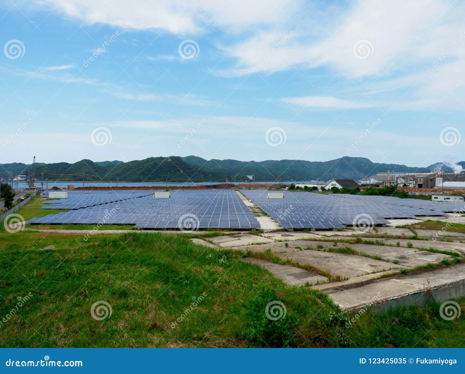 Solar Panel in Japan stock image. Image of copy, sunlight - 123425035
