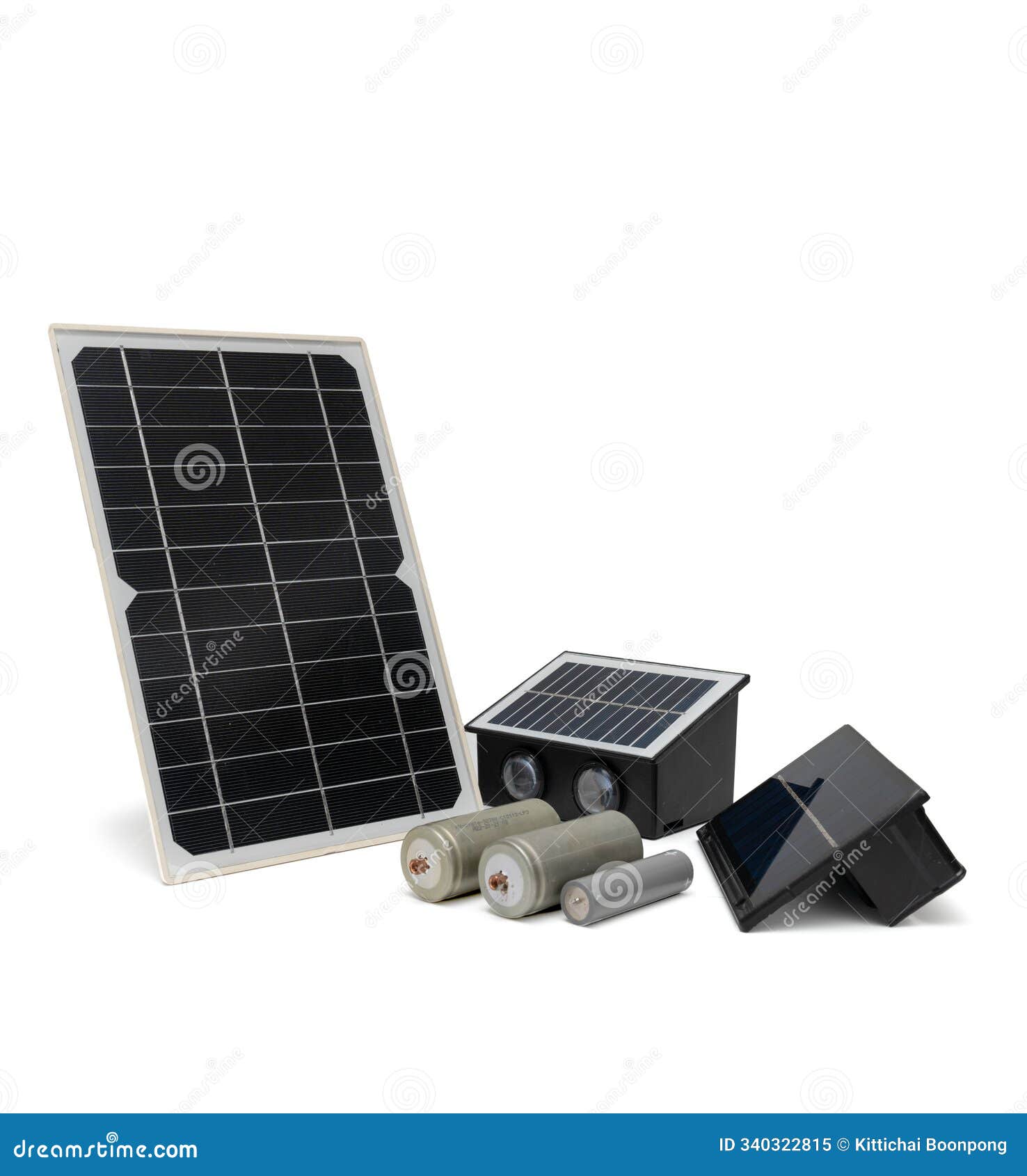 Solar Panel Kit with Battery for Clean and Energy-saving Power Systems ...