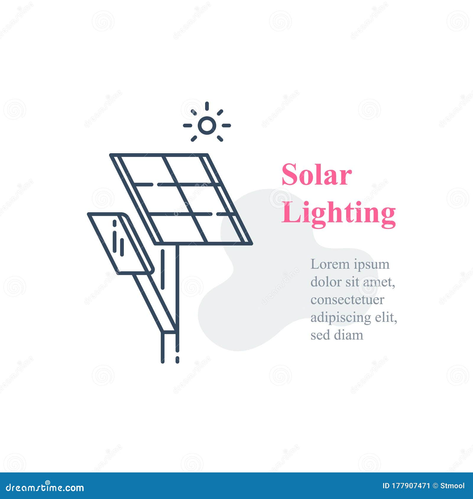 Solar Panel Lighting System, Street Lamp, Energy Efficient Lantern ...