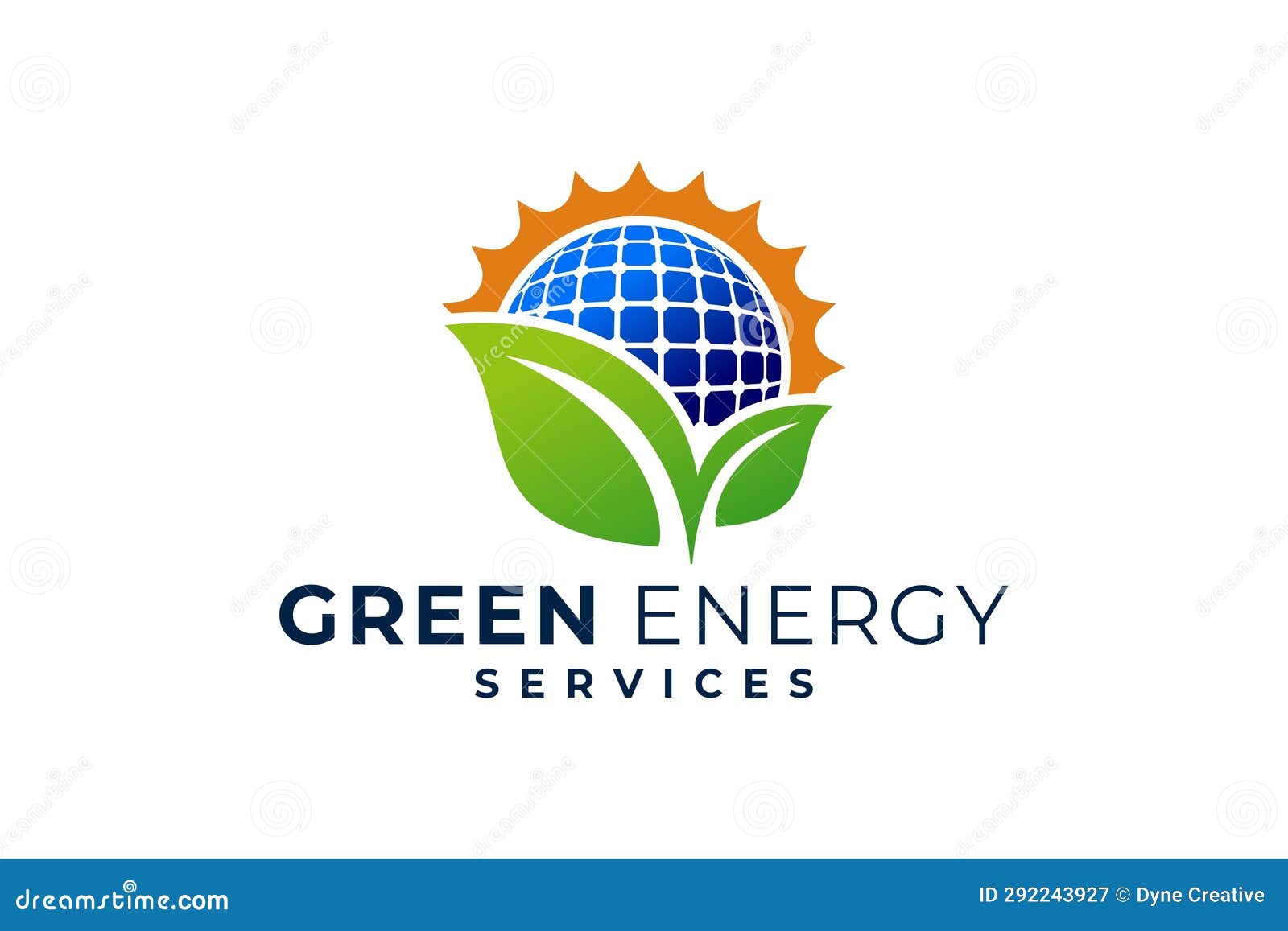 Solar Panel Logo Design. Photovoltaic Component. Green Energy. Stock ...