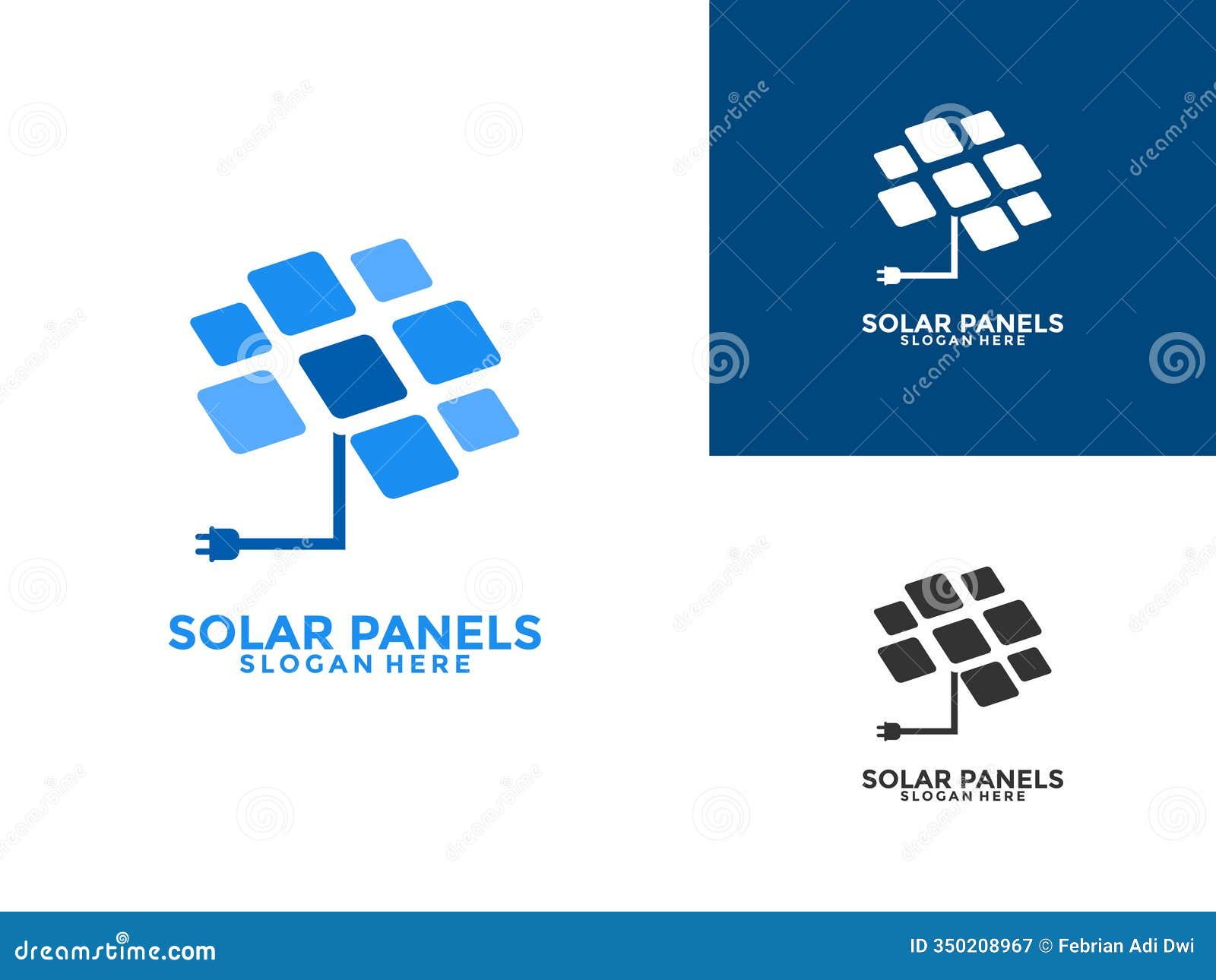 Solar Panel Logo Vector Design. Solar Energy Logo Icon Vector Template ...