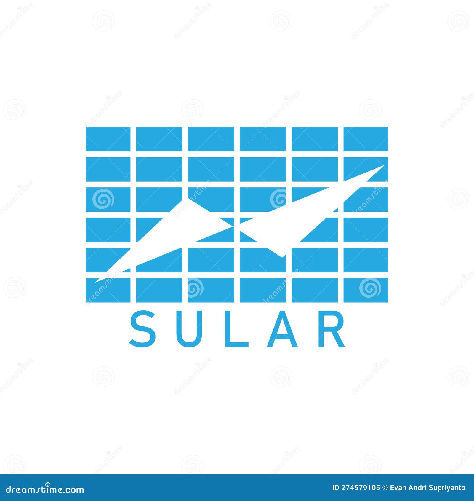 Solar Panel Logo Vector Flat and Symbol Design Stock Vector ...