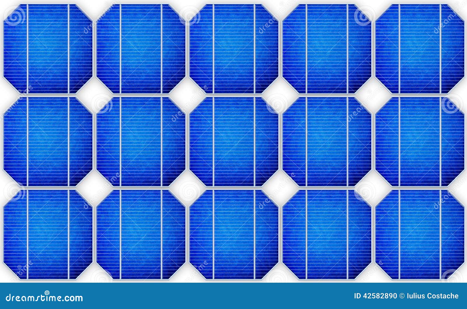 Solar panel stock illustration. Illustration of mono - 42582890