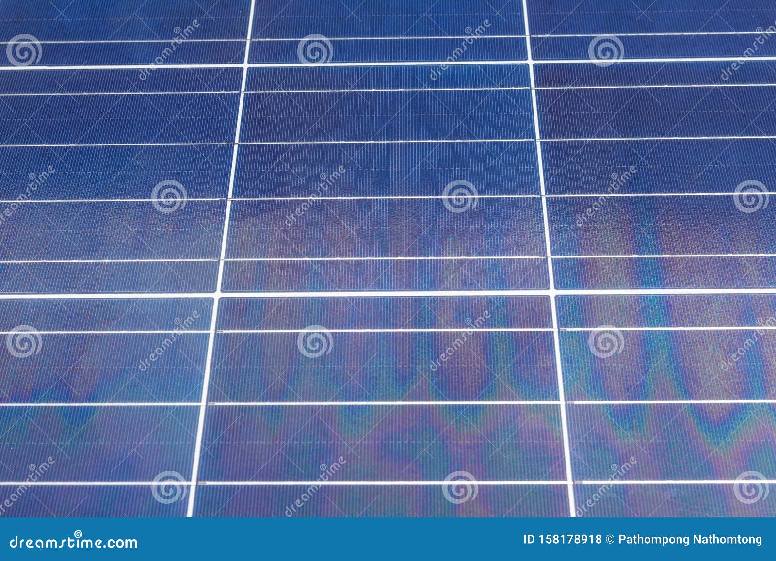 Solar Panel with Nano Coating Stock Photo - Image of alternative, coat ...