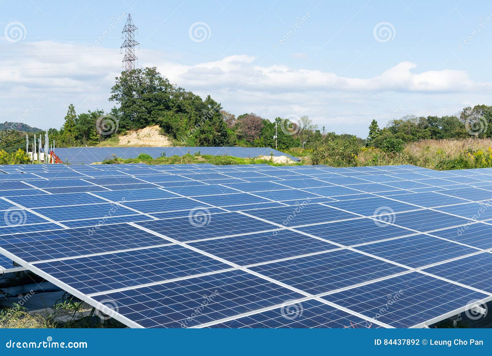 Solar panel stock photo. Image of renewable, blue, panel - 84437892