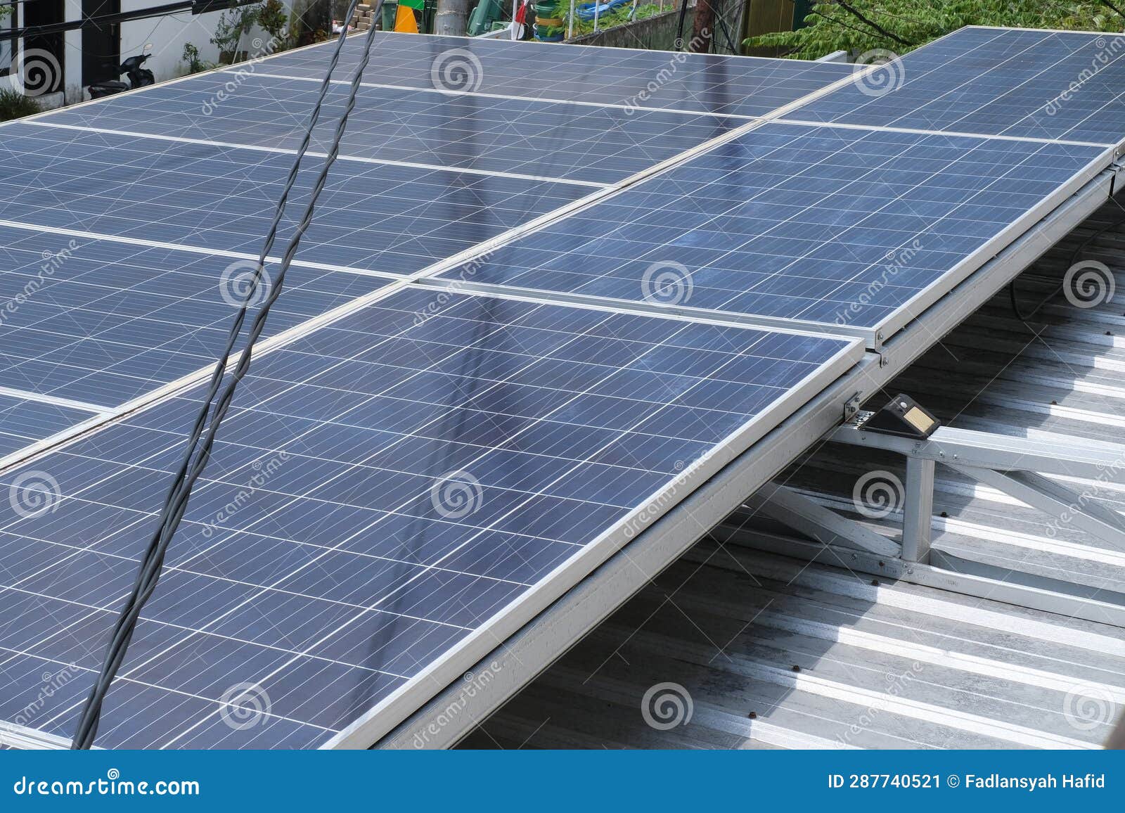 Solar panel photo voltaic stock image. Image of floor - 287740521