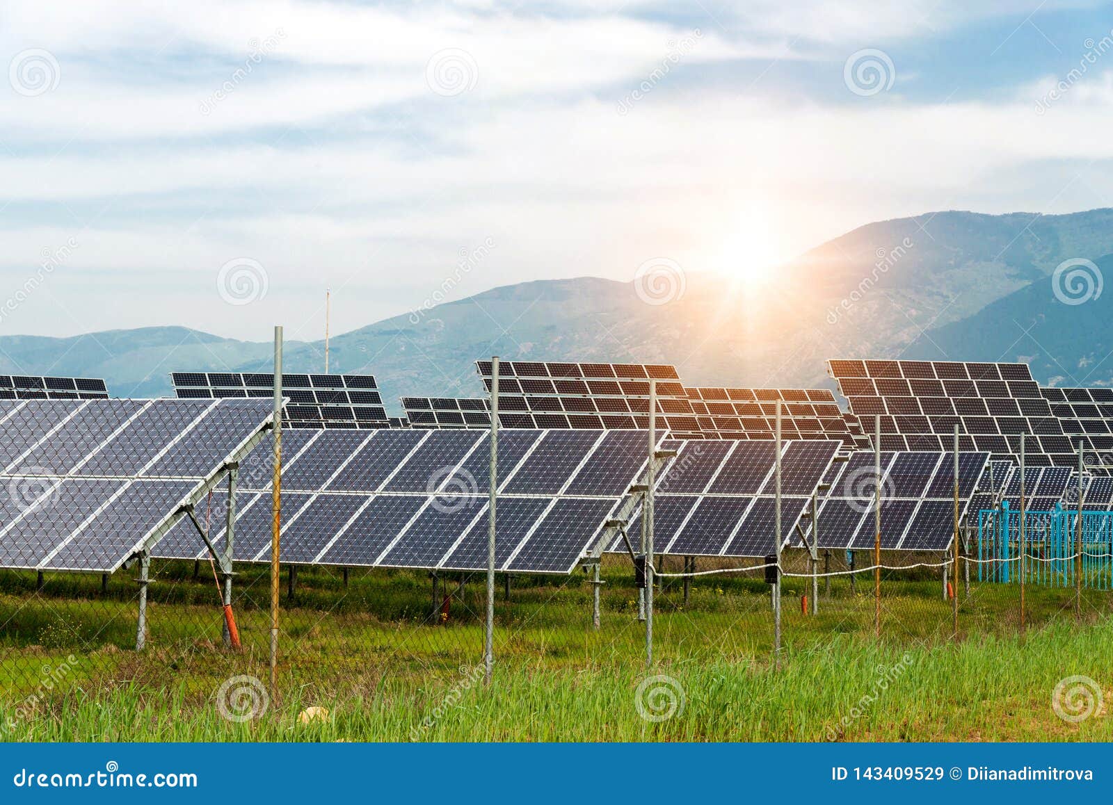 Solar Panels, Photovoltaics, Alternative Electricity Source Stock Image ...