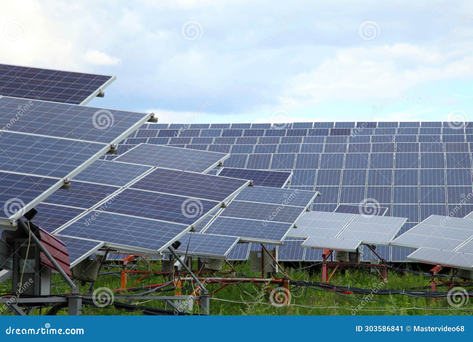 Solar Panel. Solar Panel Produces Green, Environmentally Friendly ...