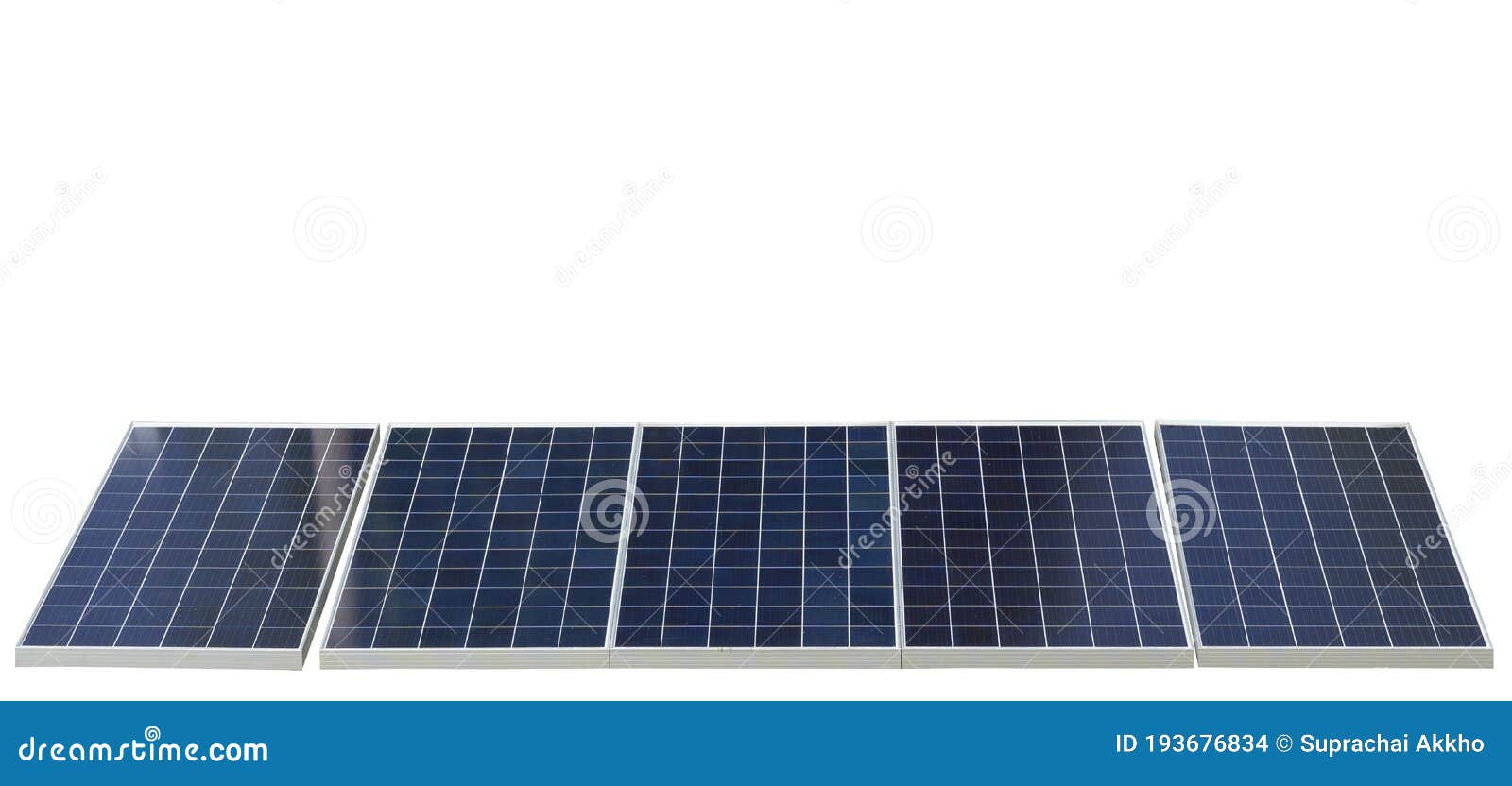 Solar Panel Renewable Energy White Background Stock Photo - Image of ...