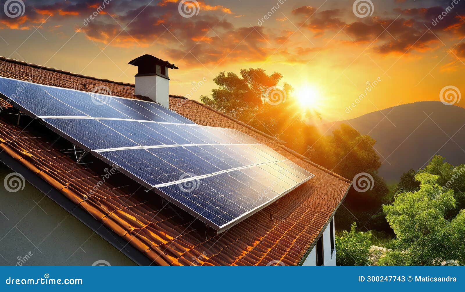 Solar Panel. Generated with AI Stock Image - Image of efficiency, solar ...