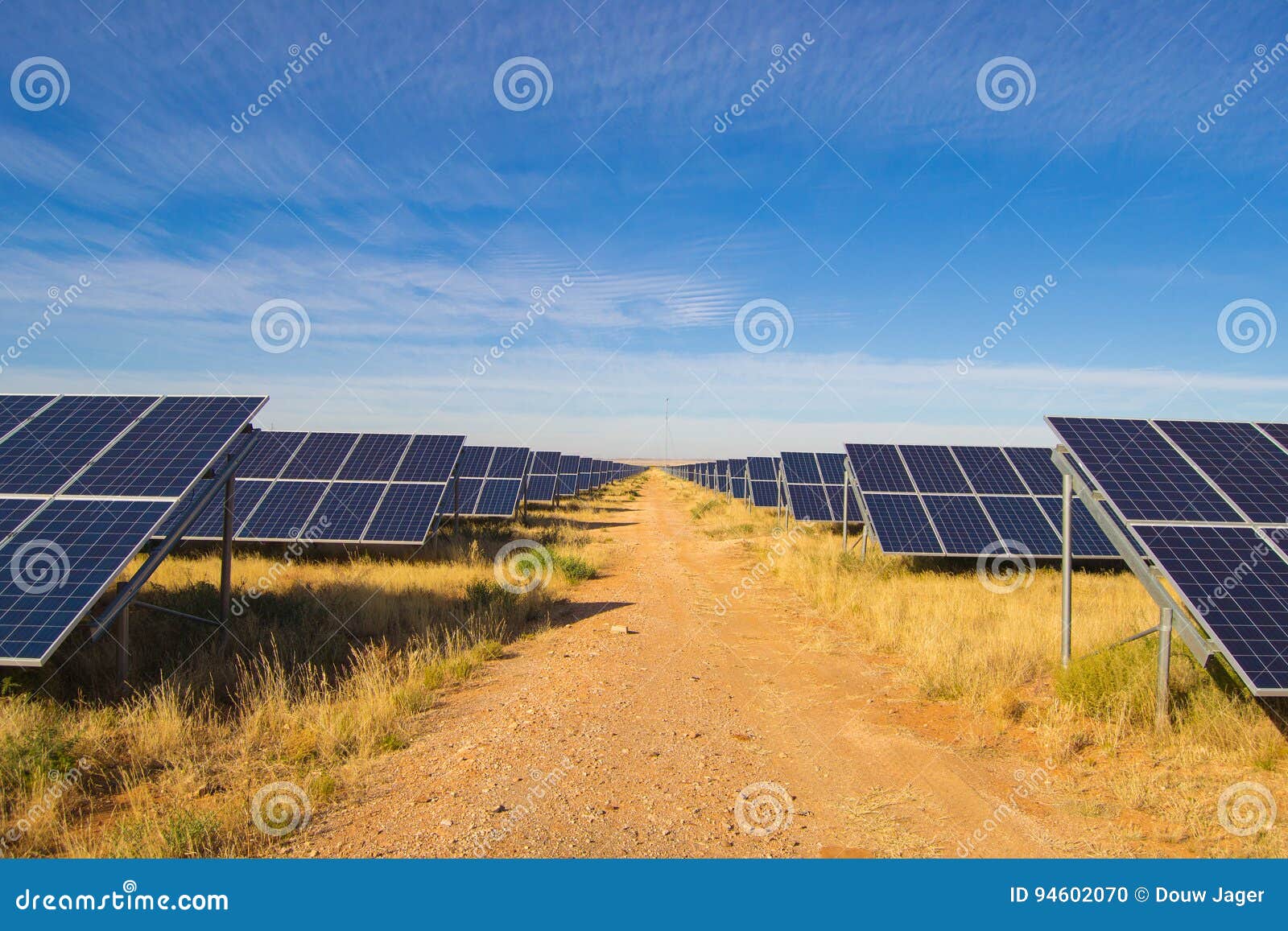 Solar panel row& x27;s stock photo. Image of technology - 94602070