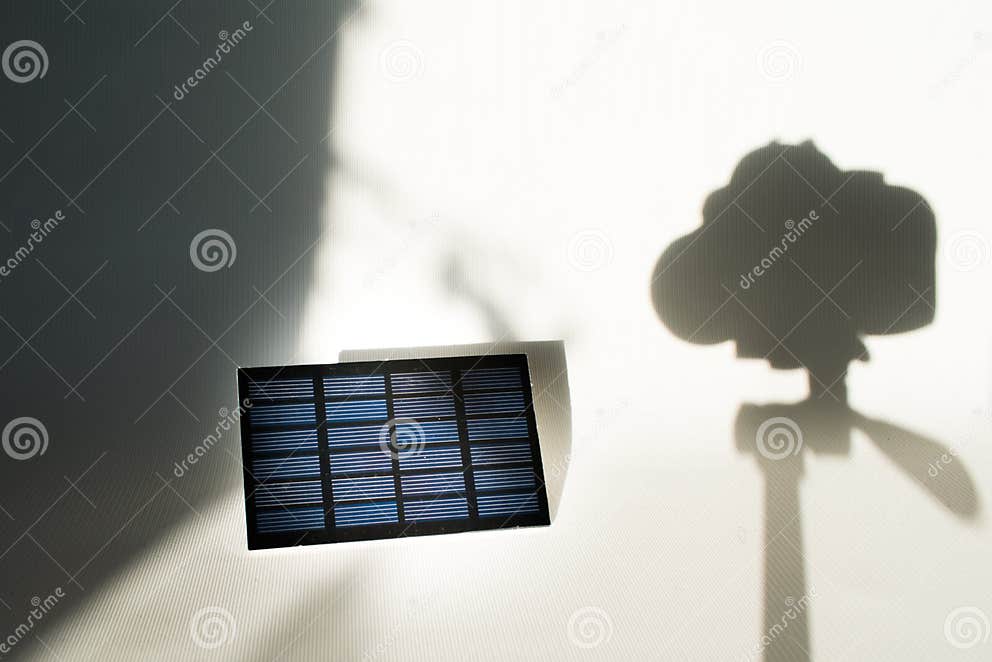 Solar panel and shadows stock image. Image of environmental - 111009797