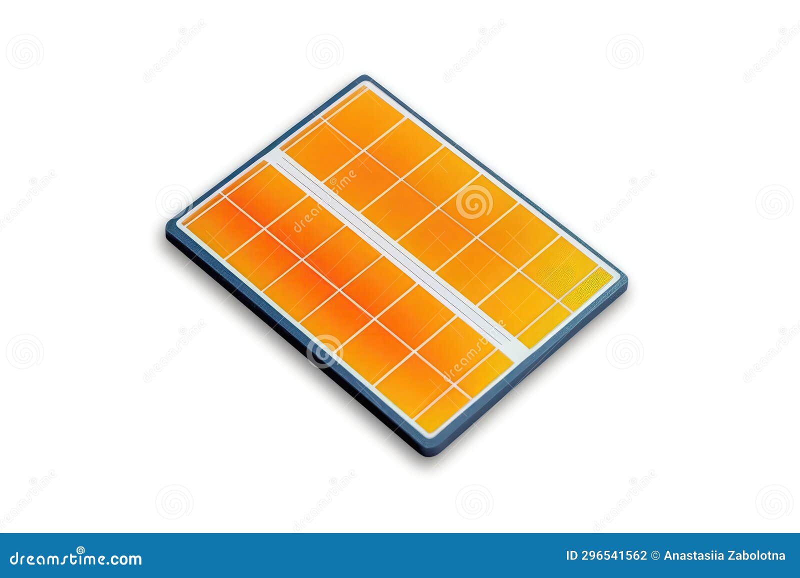 Solar Panel Sticker on White Background. Generative AI Stock ...