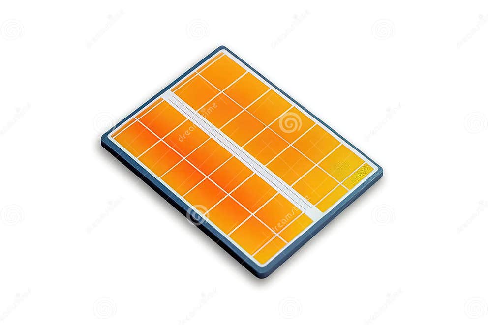 Solar Panel Sticker on White Background. Generative AI Stock ...