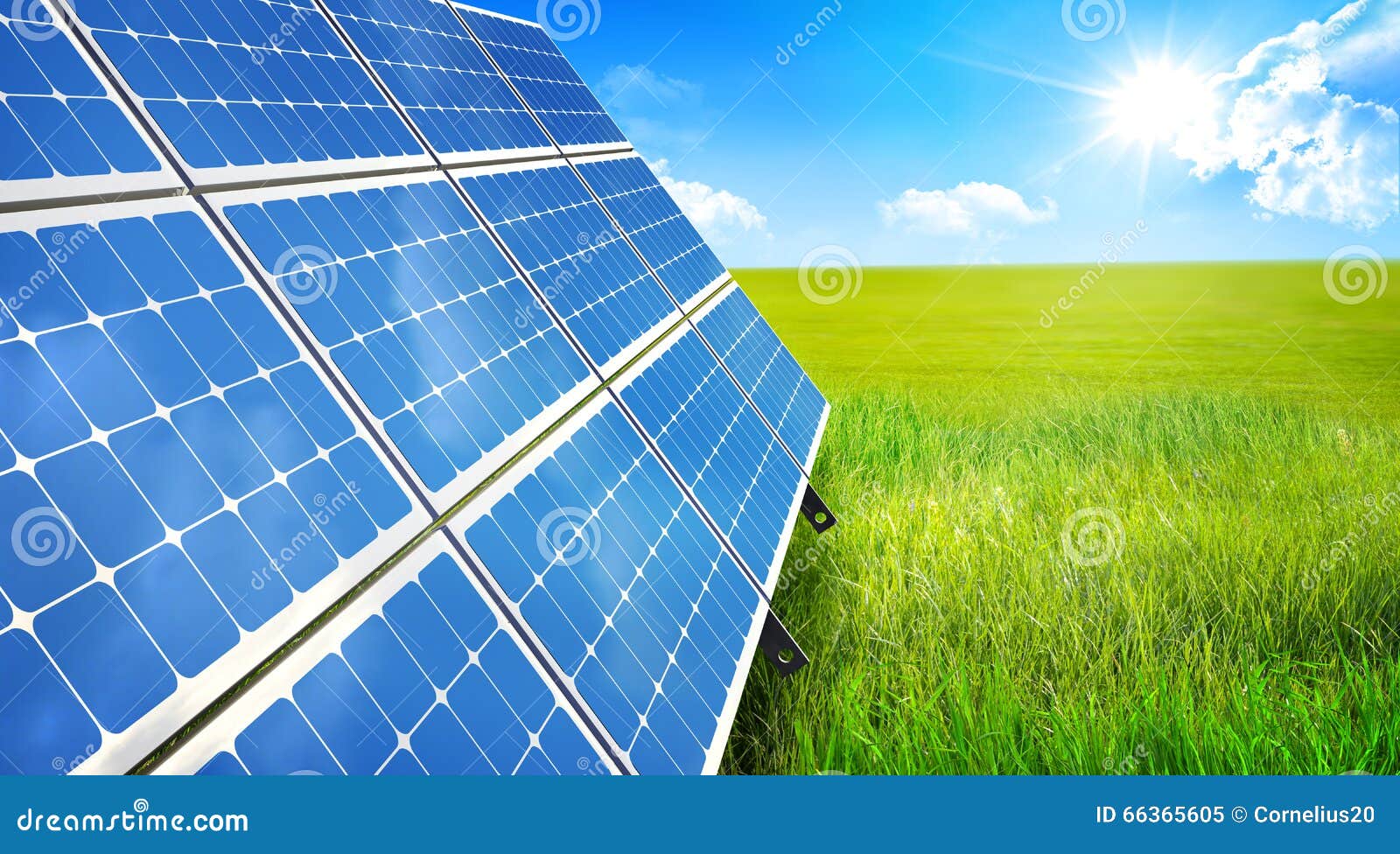 Solar panel stock image. Image of future, change, innovation - 66365605